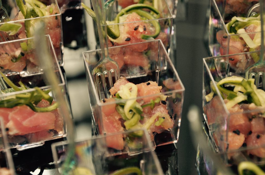 Ahi Tuna Cups - L.A. Catering